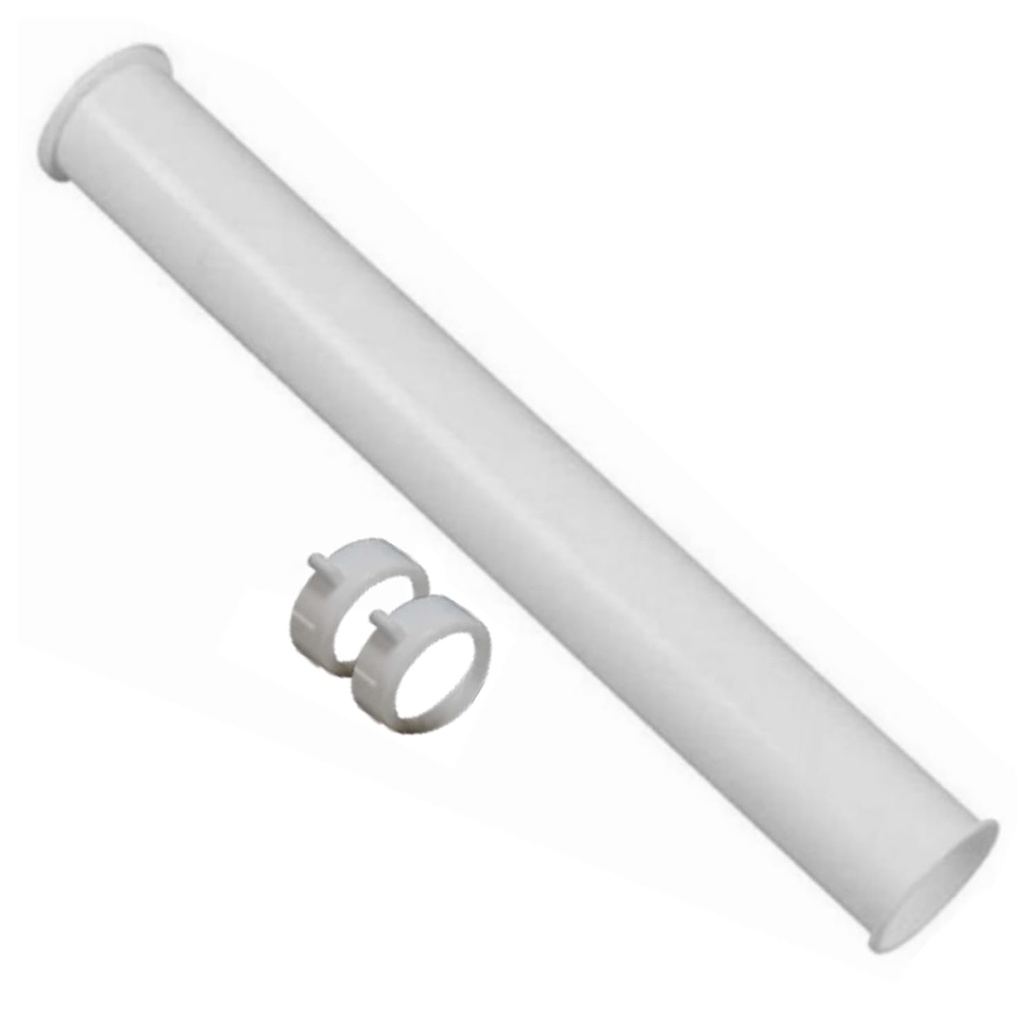 Amazon.com: Highcraft Plastic Double-End Flanged Tailpiece 1-1/2" x 16 ...
