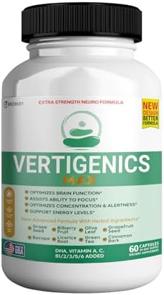 Amazon.com: Vertigenics Max – Brain & Focus Support Supplement – Extra ...