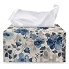 Amazon.com: ZUXONGSY Blue Tissue Tissues Boxes Holder Floral Tissue Box ...