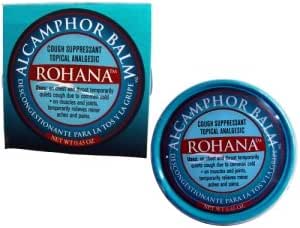 Amazon.com: Alcamphor Balm, Cough Suppressant Topical Analgesic ...