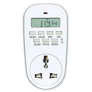 Quick Sense (QS-T4) Digital Programmable Timer Switch | Smart Socket ...