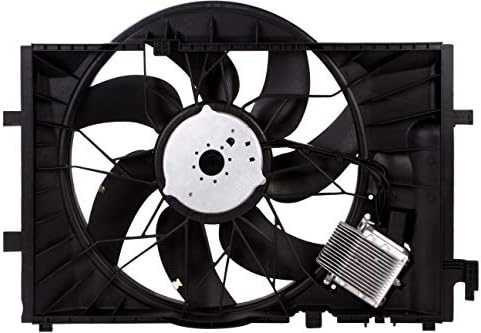 Amazon.com: BOXI 600W Engine Cooling Fan Assembly for Mercedes Benz ...