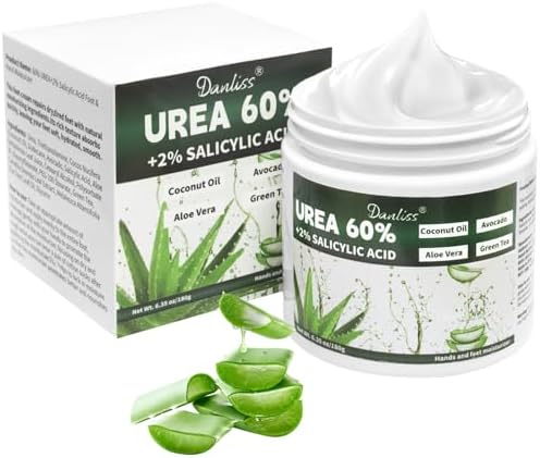 Urea Cream 60% with 2% Salicylic Acid – 60 Percent Urea Maximum ...