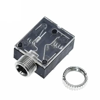Amazon.com: 5 Pin 3.5mm Stereo Audio Jack Socket PCB Panel Mount for ...