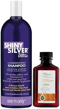 Amazon.com : one 'n only Shiny Silver Ultra Conditioning Shampoo Bundle ...