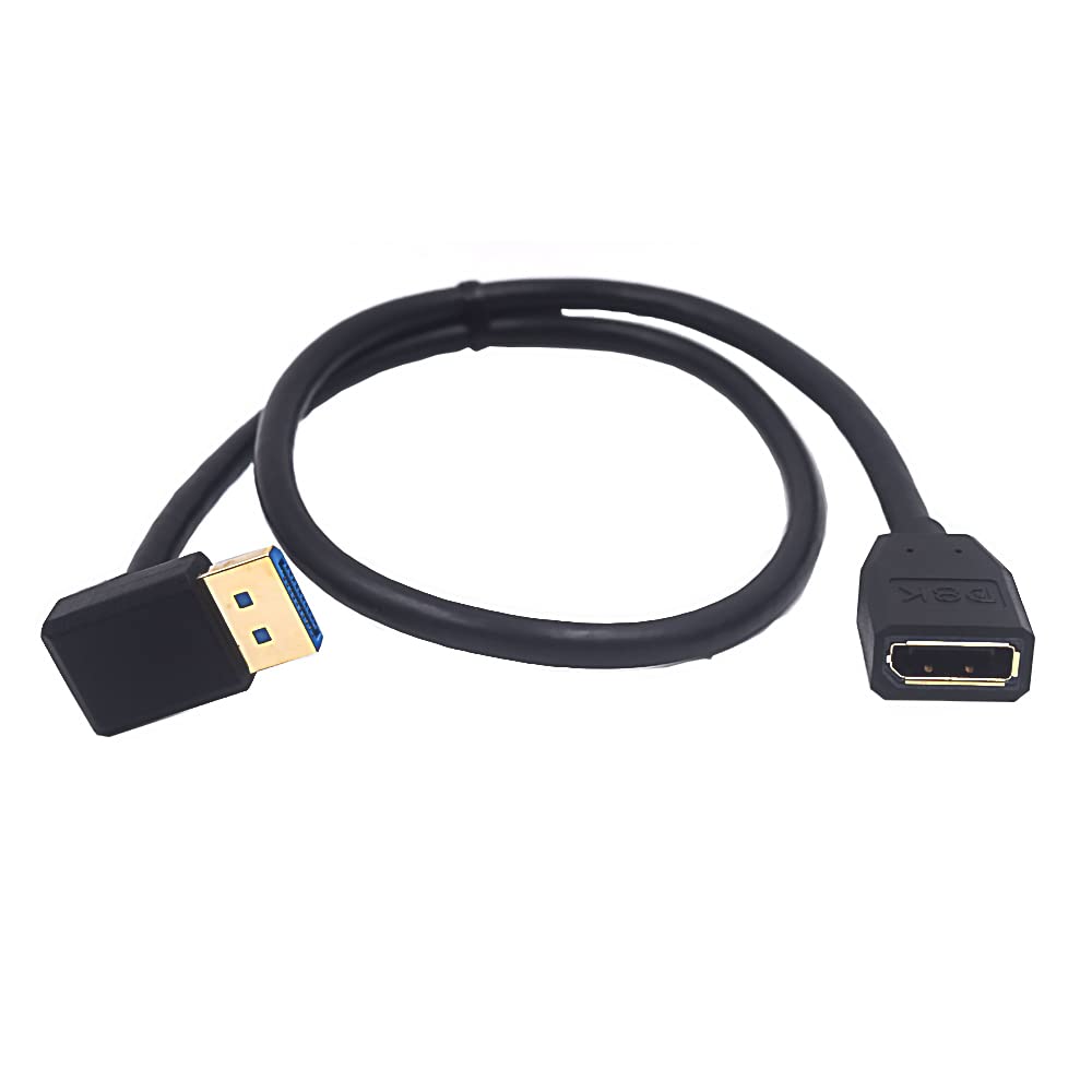 2ft DisplayPort 8K Extension Cable, 90 Degree Down Philippines | Ubuy