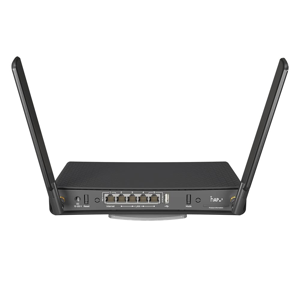 Buy Mikrotik hAP ac 3 Wireless Dual-Band Router with 5X Gigabit Ports ...