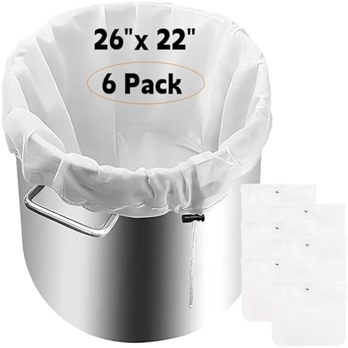 Amazon.com: Brew Bags, SANTOW Mesh Strainer Bag, Reusable Mesh Bag for ...