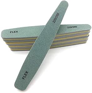 Amazon.com: Nail Files Bufers 10pcs Nail File Buffer 220/280 Grit ...