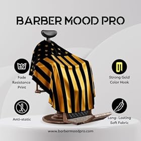Professional Barber Cape - Antistatic Hair Cutting Cape for ...