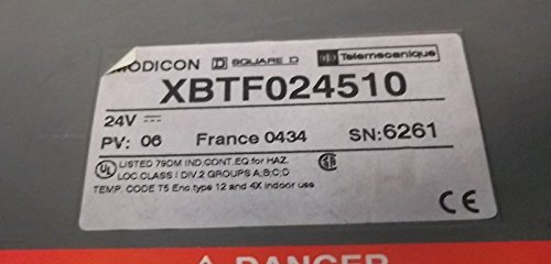 MODICON / SQUARE D OPERATOR INTERFACE XBTF024510, TESTED: Amazon.com ...