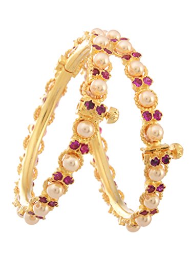 Buy Moti Tode Jod | Pearl Bangles | Artificial Jewellery at Amazon.in