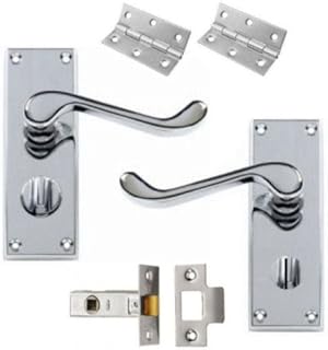 Amazon.co.uk: locking bathroom door handles