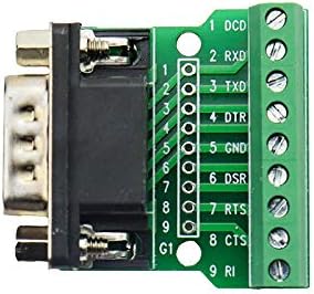 DB9 Male Screw Terminal to RS232 RS485 Conversion Board : Amazon.in ...