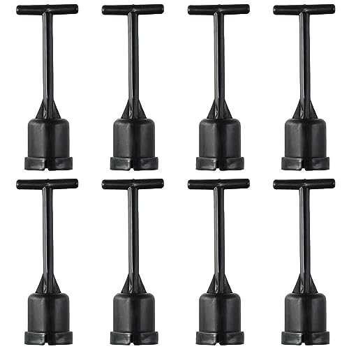Urjumpea 8 Pcs E12 Lamp Shade Black Shade Ring Removal Tool for E12 ...