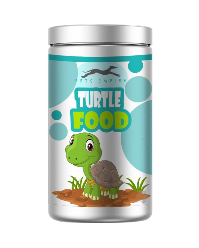Pets Empire Premium Turtle Food Pellets with Fish for All Life Stages ...