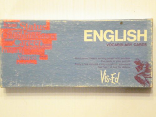 The Original English Vocabulary Cards Set No. 1: Vis-Ed: Amazon.com: Books