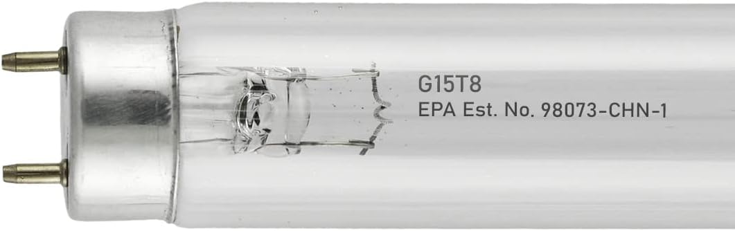 G15T8 15-Watt Germicidal Tube - Watts: 15W, Type: T8 Germicidal UV Bulb ...