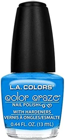 Amazon.com : L.A. COLORS Color Craze Nail Polish, Aquatic CNP508 ...