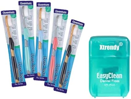 Amazon.com : XTRENDY Euro-Tech Extra Soft Toothbrush, Soft Ultra Fine ...