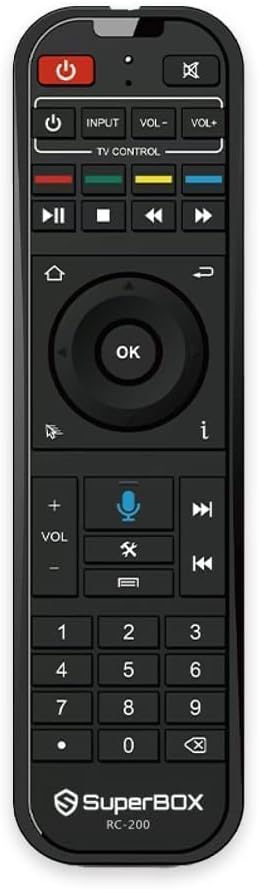 Amazon.com: Super Box Remote Control RC-200, Original Superbox ...