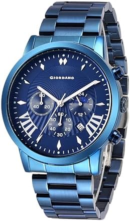 Giordano Multifunction Watch - with Day, Date, and 24-Hour Sub-Dials ...