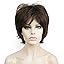 Amazon.com: Lydell Short Layered Shaggy Full Synthetic Wig Wigs 12TT26 ...