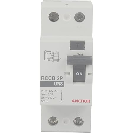 Anchor by Panasonic UNO Series RCCB 25 AMP 300mA Four Pole Residual ...