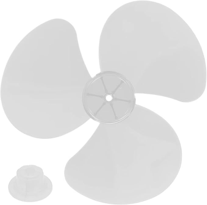 Rachlicy Fan Blade 12 Inch Plastic 3-Leaves Fan Blade Replacement ...