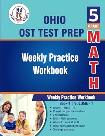 5th Grade Math : Ohio State ( OST ) Test Prep : Weekly Practice ...