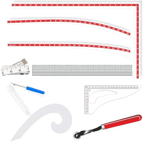Isomars Tailoring Kit | Quilting Rulers | Tailoring Scales/Rulers ...