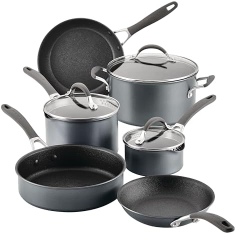 Amazon.com: Calphalon 10-Piece Pots and Pans Set, Nonstick Kitchen ...