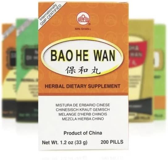 Bao He Wan Min Shan, 1.2 onzas, 200 pastillas – Yaxa Colombia