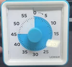 Amazon.com: LIORQUE Visual Timer for Kids, 60-Minute Countdown Timers ...