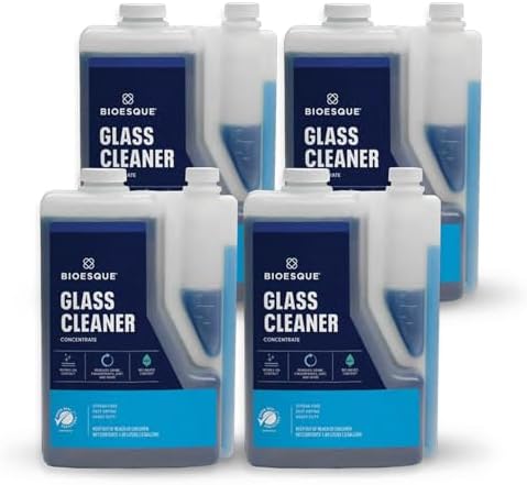 Amazon.com: Bioesque Glass Cleaner Concentrate, 64 Fluid Ounce (Pack of 4) : Industrial & Scientific