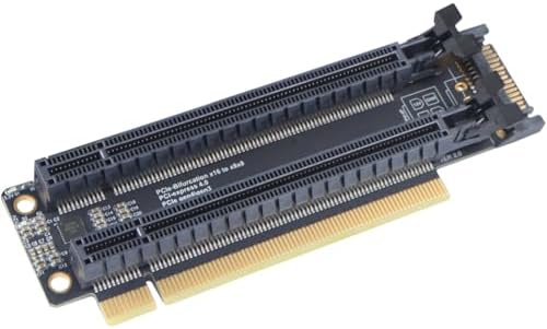 Amazon.com: JMT ADT-F36B-F37B-D8S PCI-e 4.0 X16 to X8 X8 MCIO ...