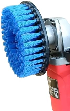 Makage Nylon 17 Inch Single Disc Machine Heavy Duty Hard Brush Floor ...