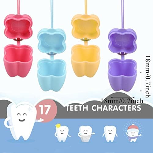 Amazon.com: 50-Piece Tooth Saver Necklaces, Tooth Necklace Little Box ...