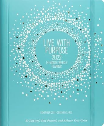 Amazon.com: 2022 Live with Purpose Weekly Planner (Engagement Calendar ...