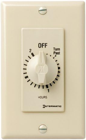 Intermatic FD430M 30-Minute Spring-Loaded Wall Timer for Fans and ...