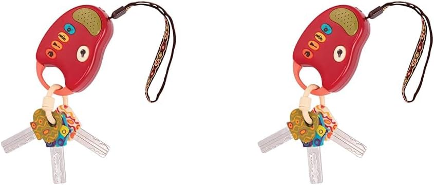B. – Toy Car Keys – Key Fob with Lights & Sounds – Interactive Baby Toy ...