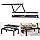 Sauton Coffee Table Lift Mechanism, Lift up Coffee Table Hardware ...