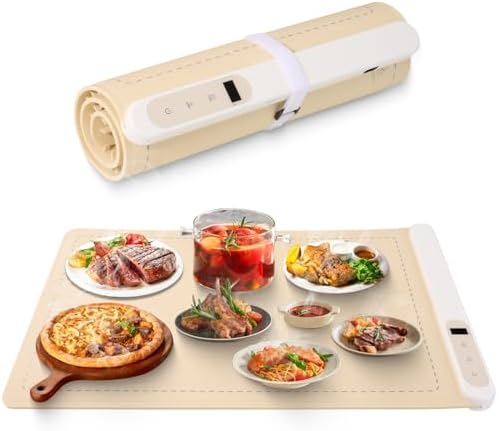 Amazon.com: Food Warming Mat, Electric Warming Tray for Buffets ...