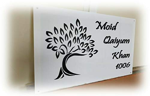 SIGNOOGLE® Customized Personalized Acrylic House Room Name 3D Sign ...