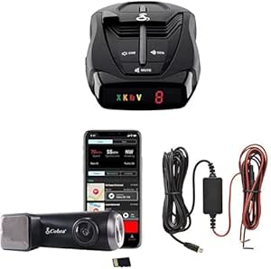 Amazon.com: Cobra RAD 380 Laser Radar Detector & SC100 Smart Dash Cam ...