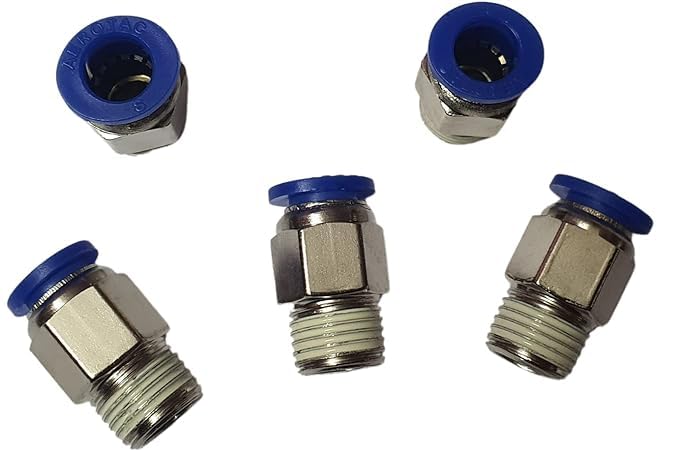 Quick Connector Pneumatic Air Fittings,Pneumatic Push Type Male ...