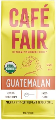 Amazon.com : Cafe Fair Organic Guatemalan Ground Medium Roast Coffee ...