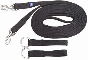 William Hunter Equestrian Eclipse Padded Draw Reins With Girth ...