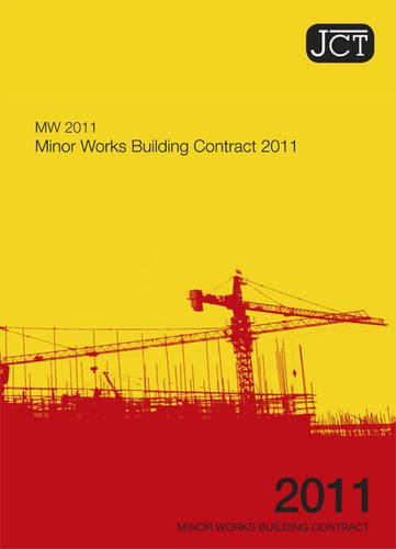 Jct 2011: Minor Works Building Contract: JCT: 8601405166272: Amazon.com ...