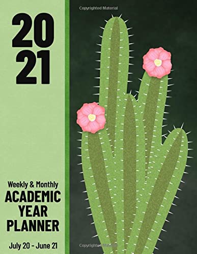20/21 Academic Year Planner: Weekly / Monthly Academic Planner 2020 ...